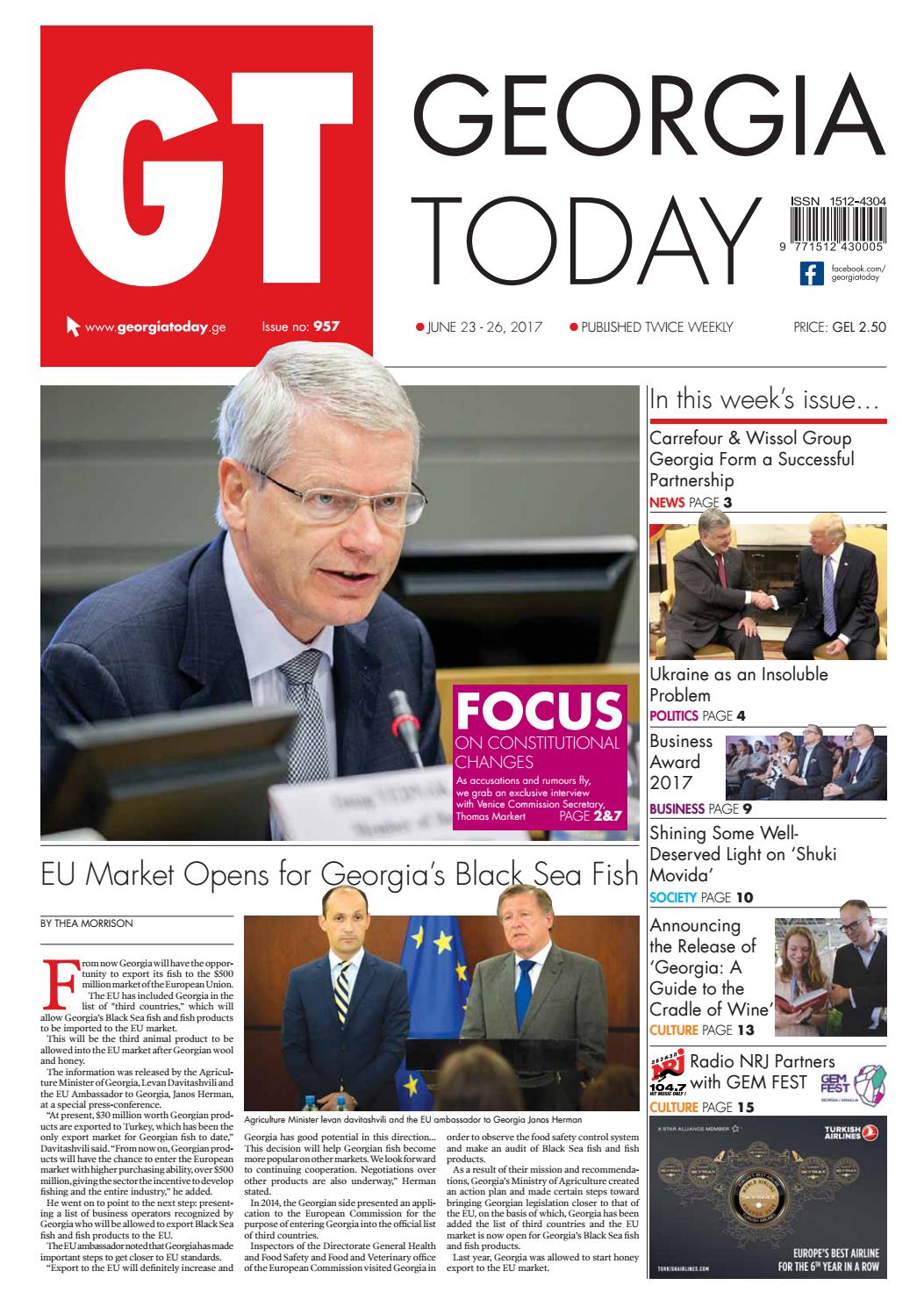 Issue #957 by Georgia Today - Issuu