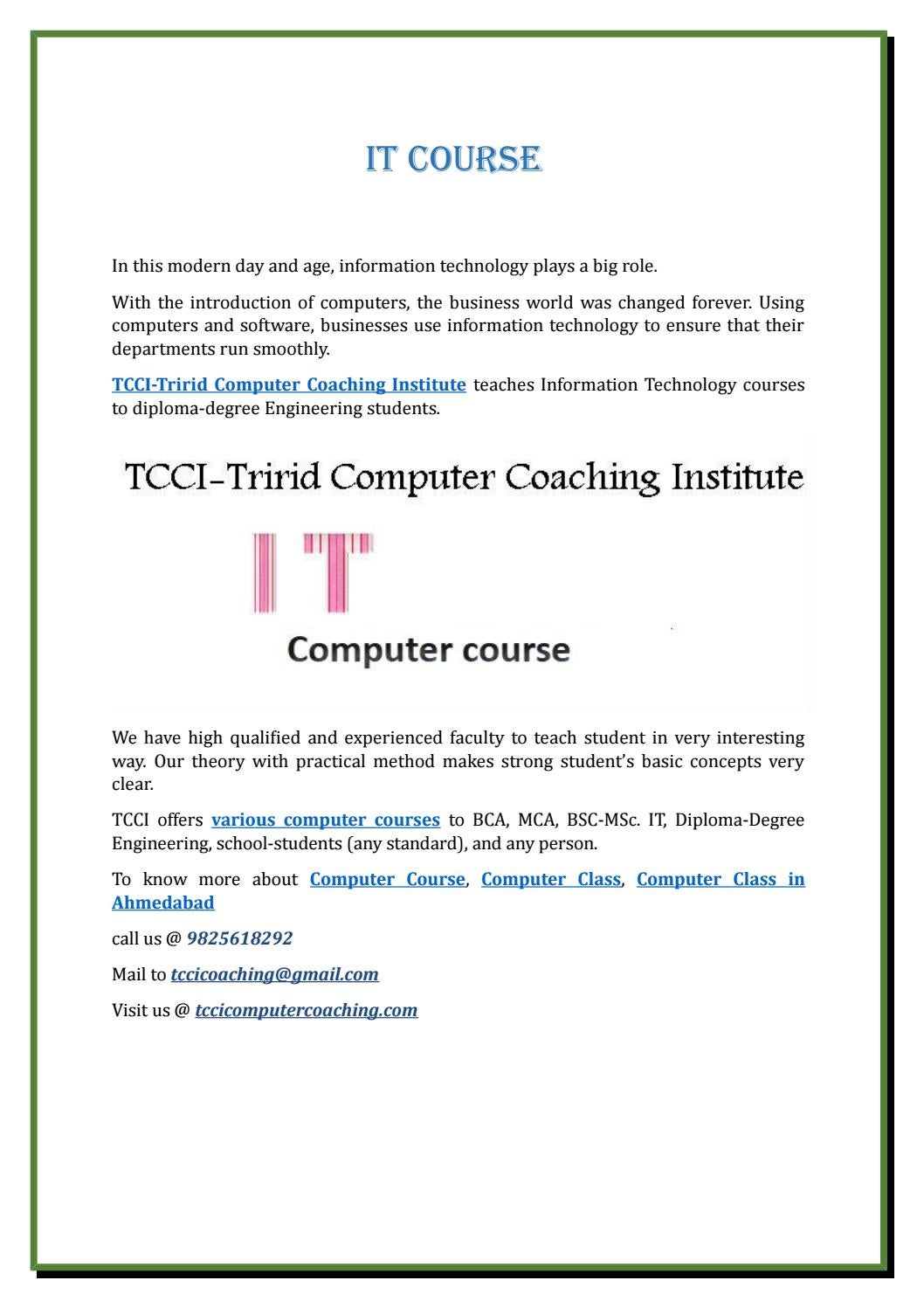 It course by Rosario Riley - Issuu