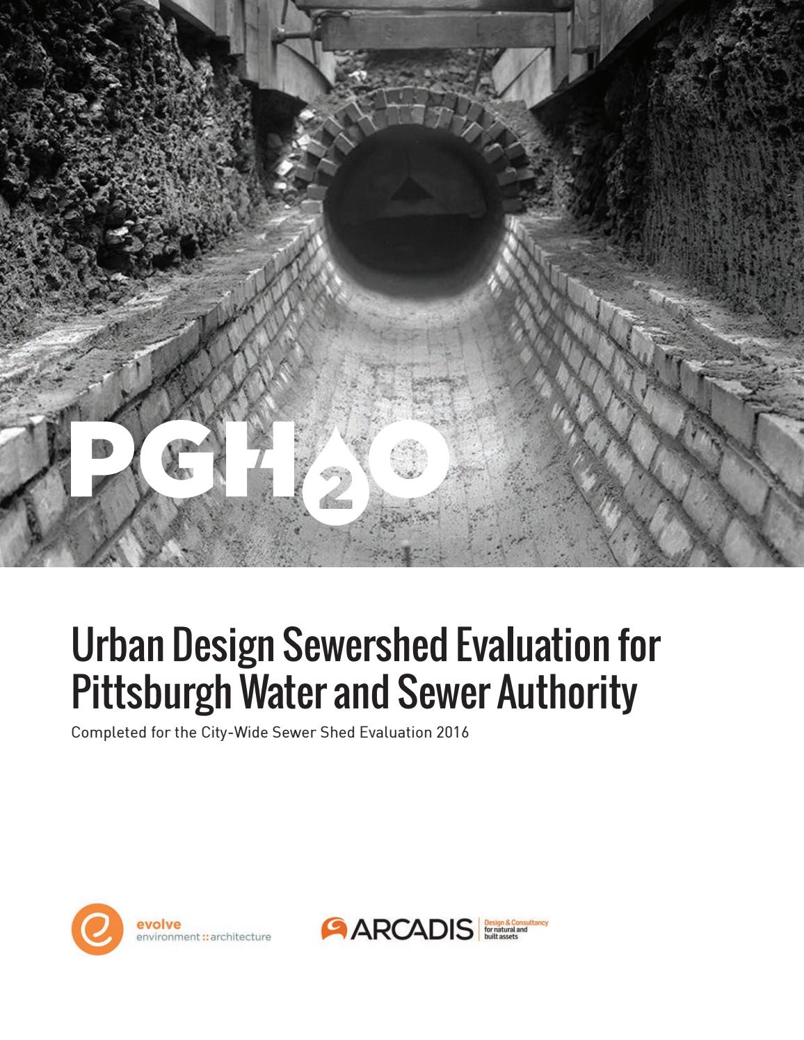 Urban Design Sewershed Evaluation for Pittsburgh Water & Sewer ...