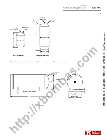 AX V TANQUE EXPANSION ASME - ARMSTRONG - submittal - xbombas.com by X ...