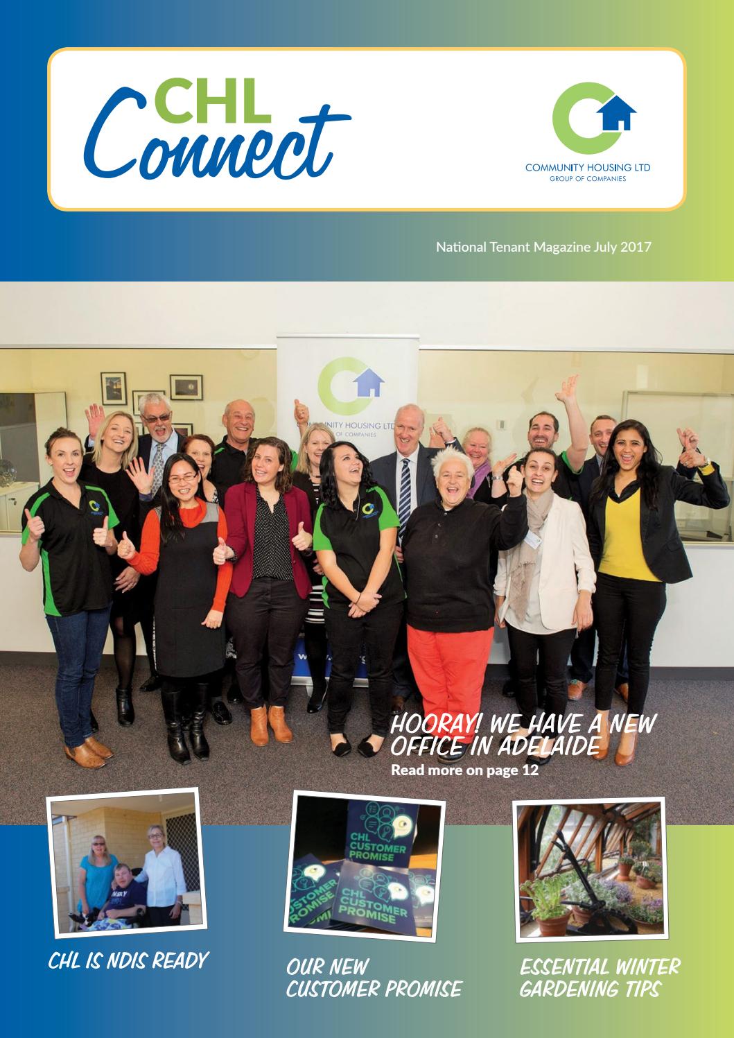 CHL connect - National Tenant Magazine July 2017 by Community Housing ...
