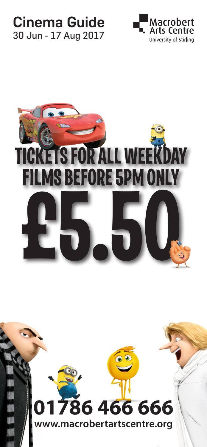 July Cinema Guide Online by Macrobert Arts Centre - Issuu