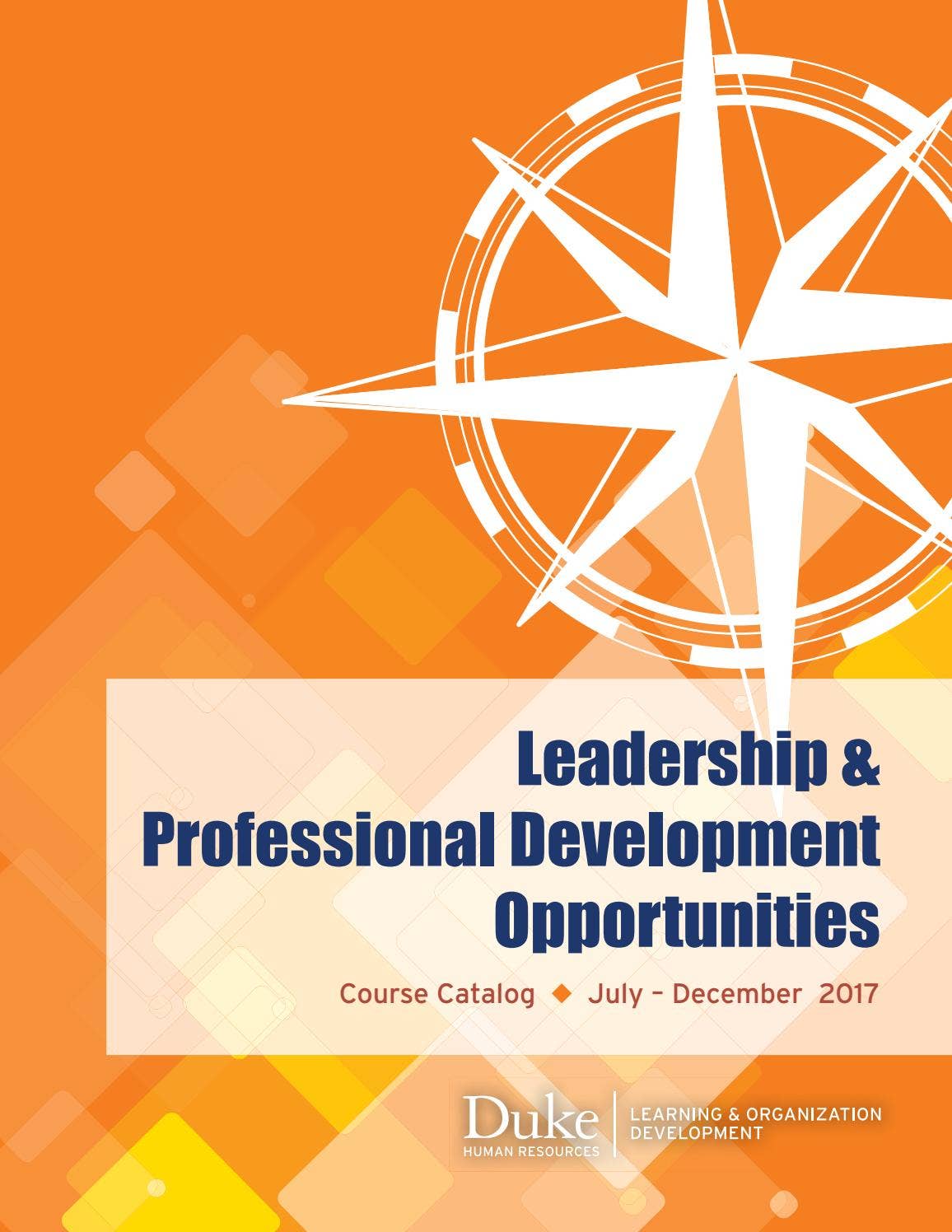 Learning & Organization Development Course Catalog (July - December ...