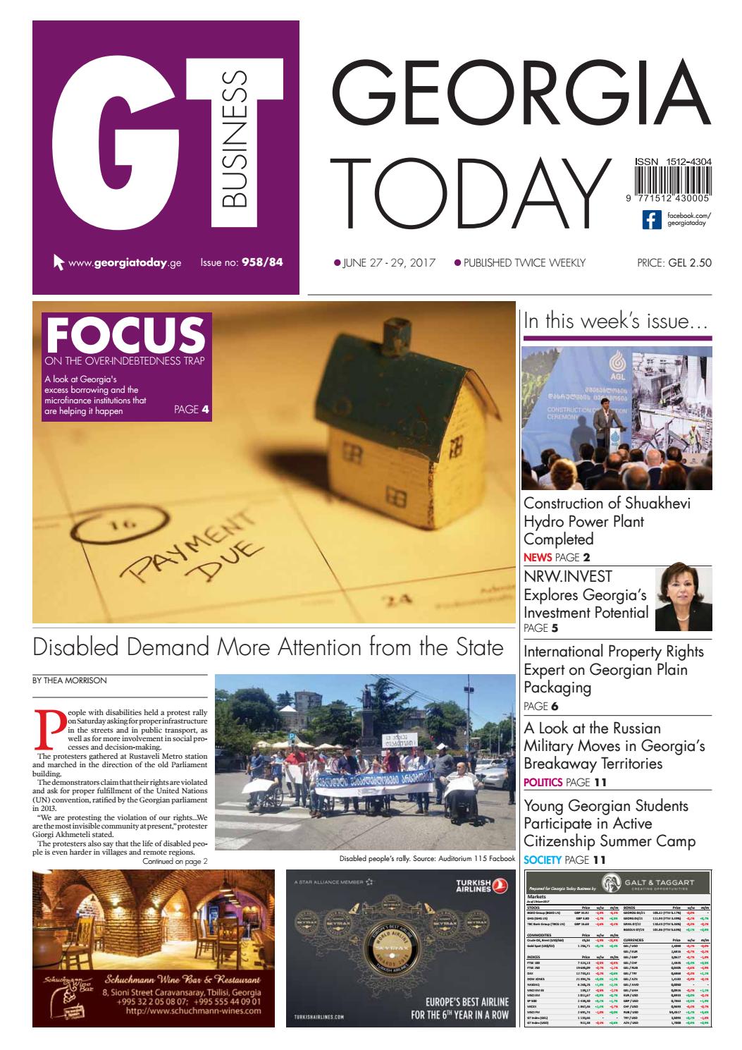 Issue #958 Business by Georgia Today - Issuu