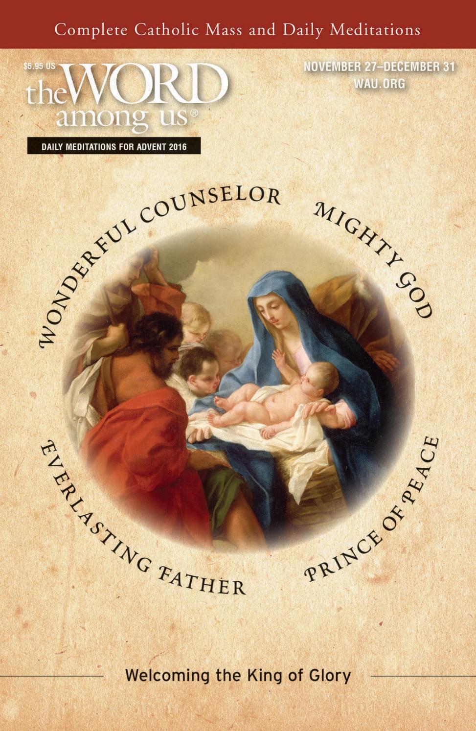 The Word Among Us Advent 2016 by The Word Among Us - Issuu