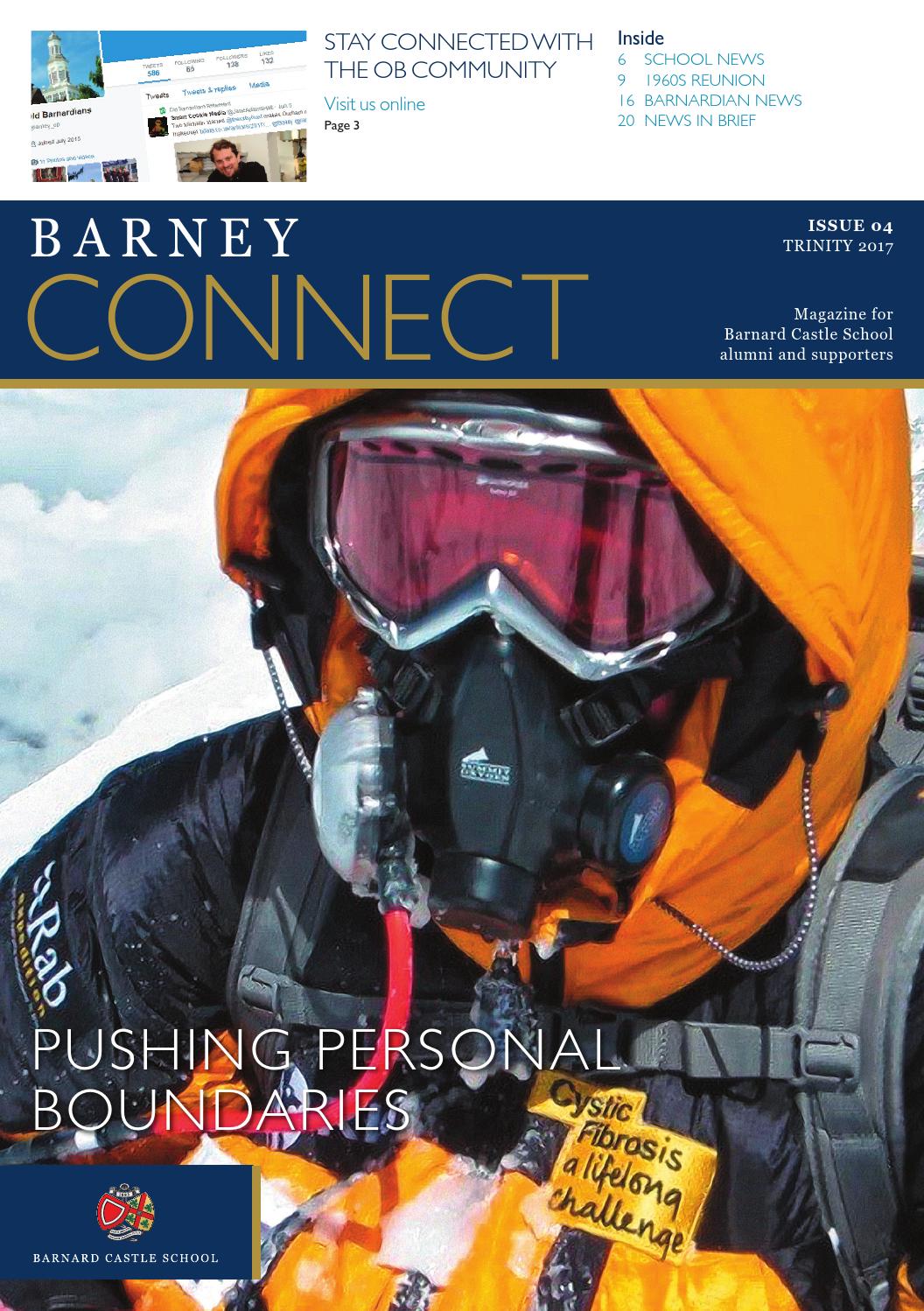 Barneyconnect 4 by Barnard Castle School - Issuu