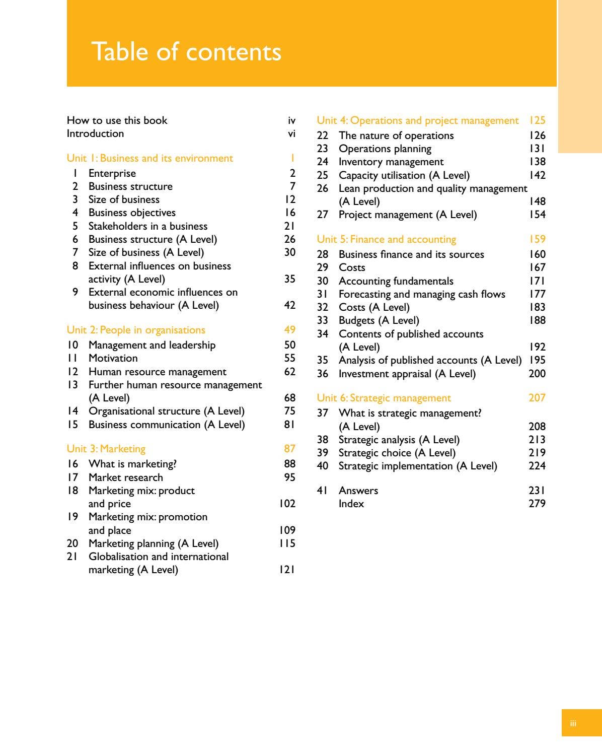 Preview Cambridge International AS and A Level Business Revision Guide ...