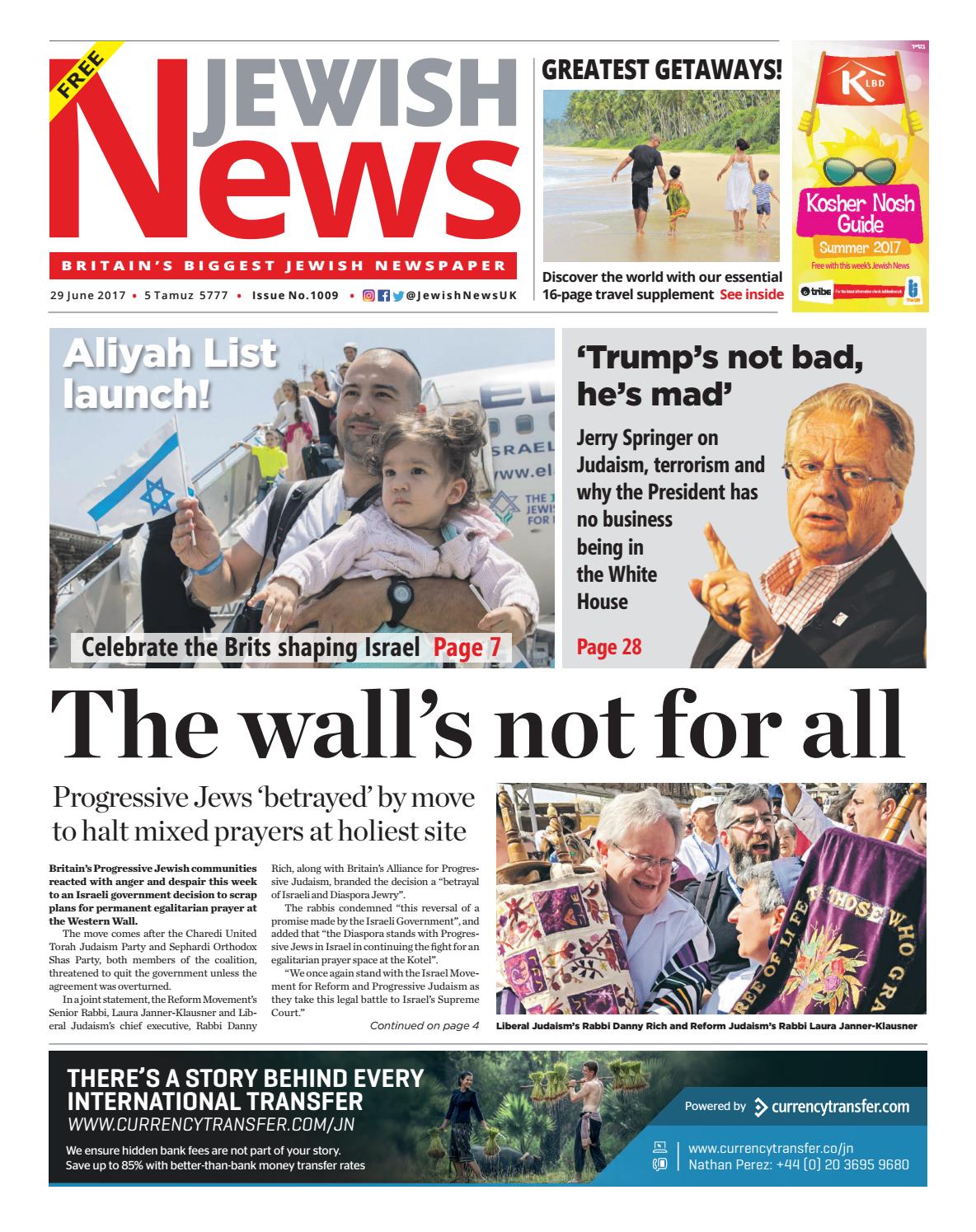 Jewish News issue 1009 by Jewish News - Issuu