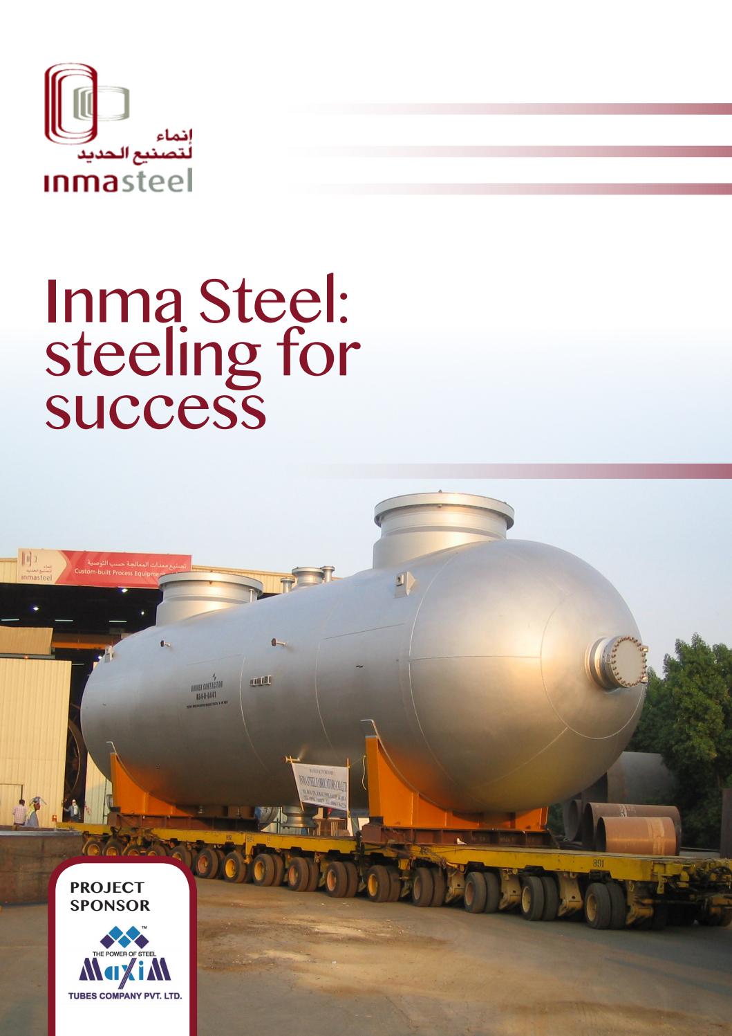 Inma Steel - Brochure 2017 by Energy Digital - Issuu