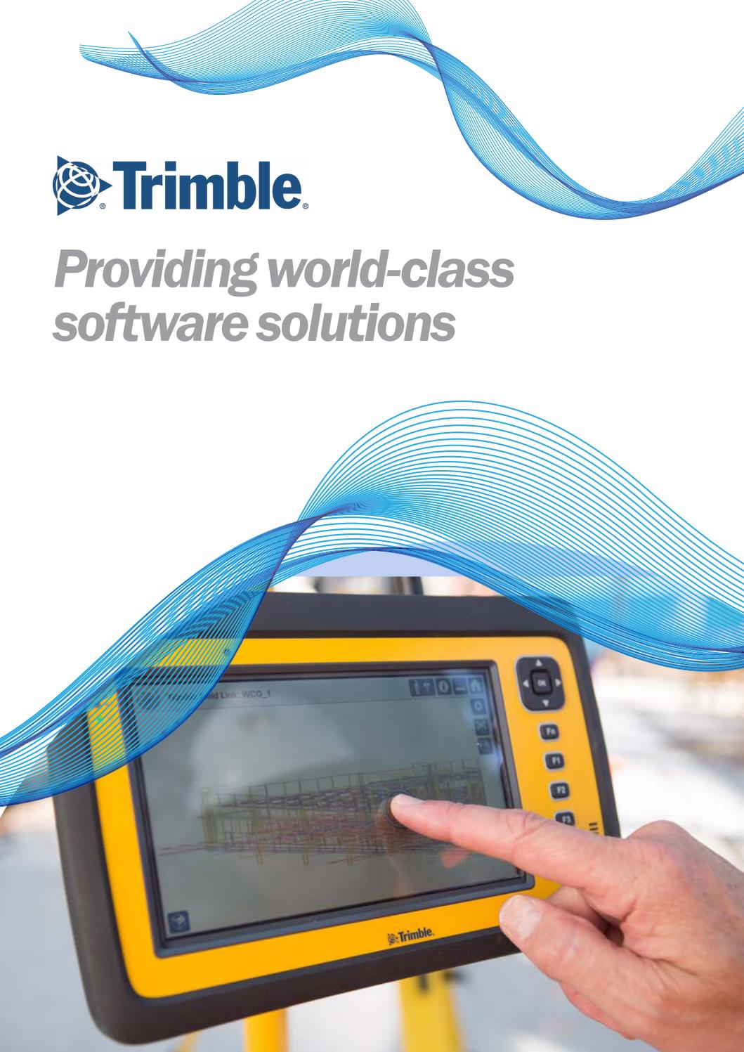 Trimble brochure - July 2017 by Construction Global - Issuu