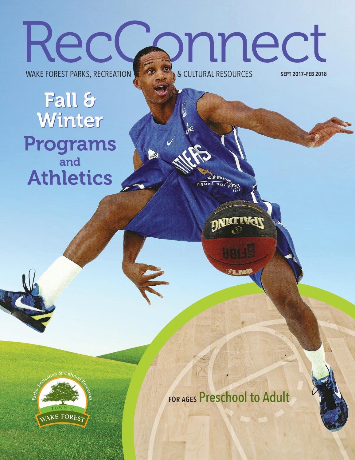 RecConnect: Sept 2017-Feb 2018 by Town of Wake Forest - Issuu