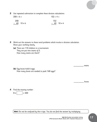 Preview Cambridge Primary Mathematics Skills Builder 5 by Cambridge ...