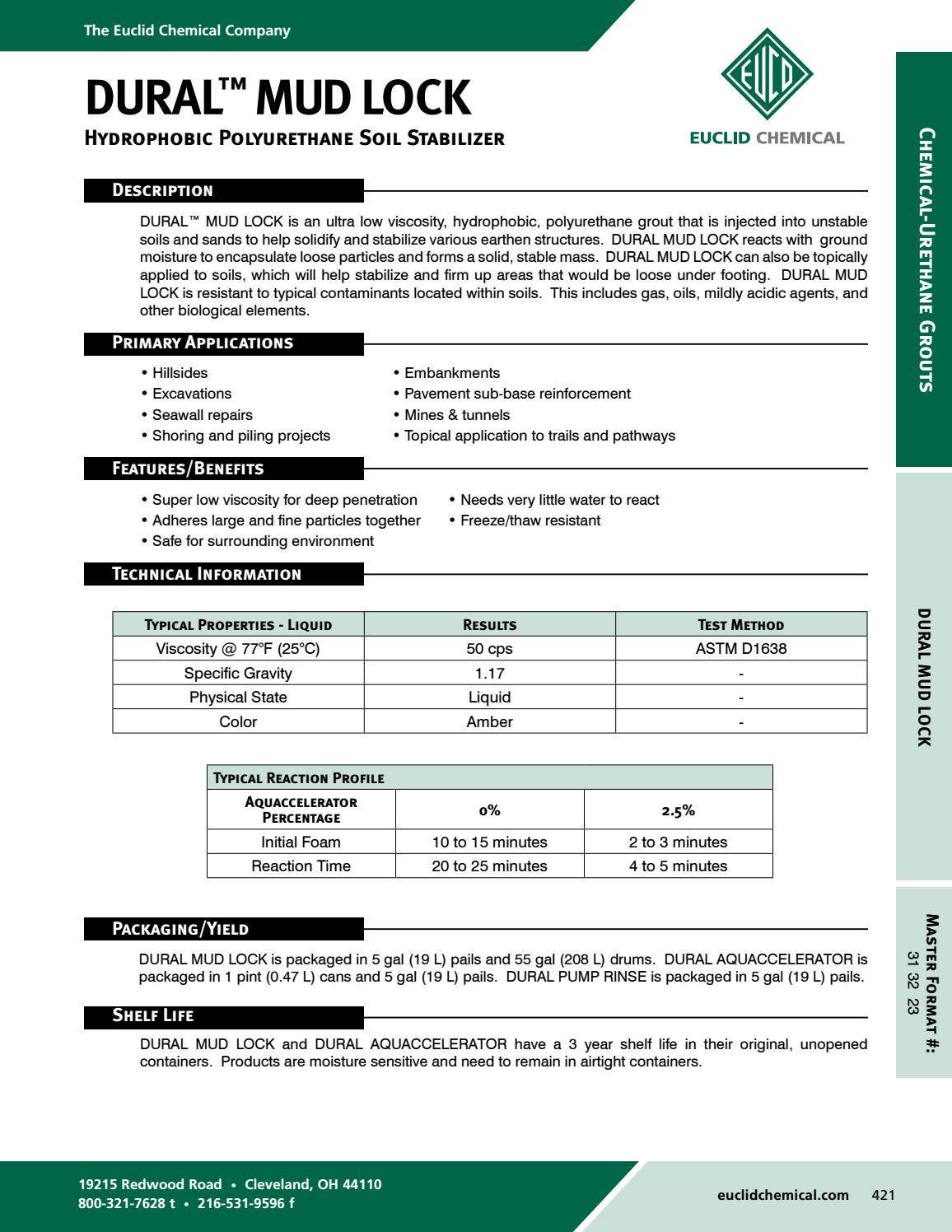 Euclid concrete & masonry construction products by Ram Tool ...