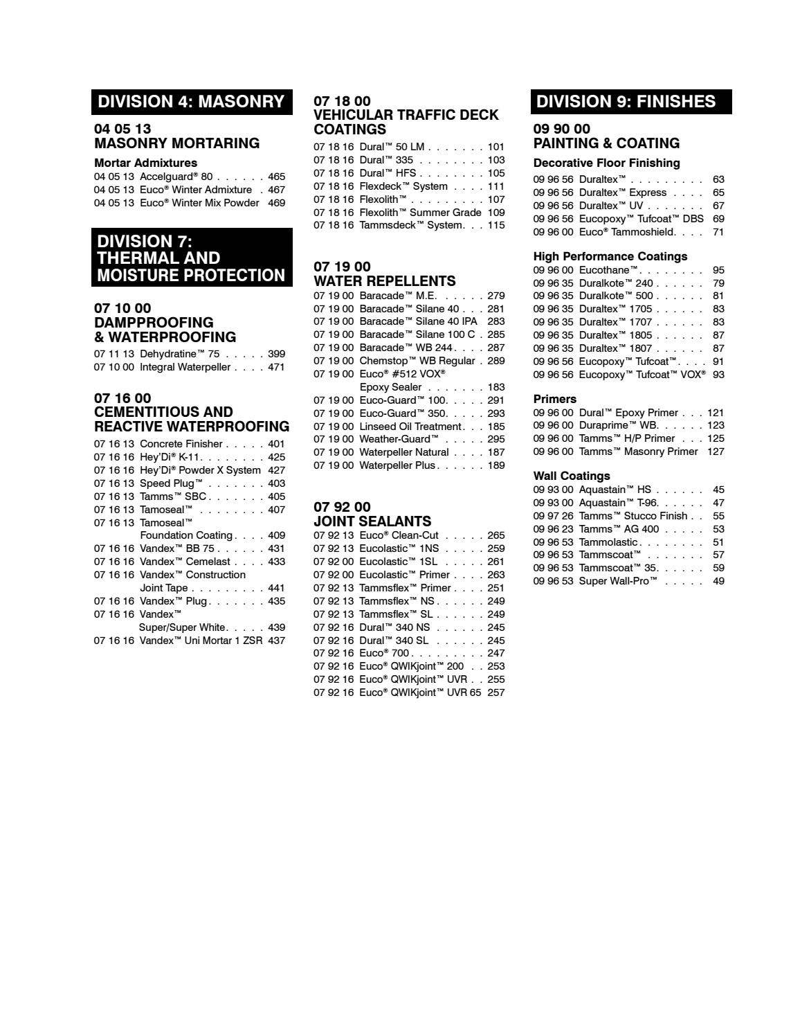 Euclid concrete & masonry construction products by Ram Tool ...