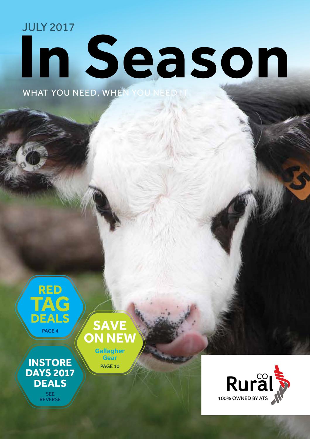 In Season July 2017 by Ruralco - Issuu