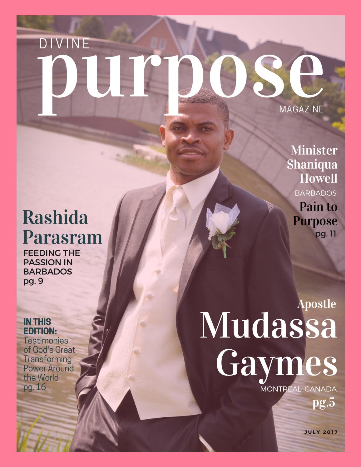 Divine Purpose Magazine - July 2017 by Divine Purpose Publishing - Issuu