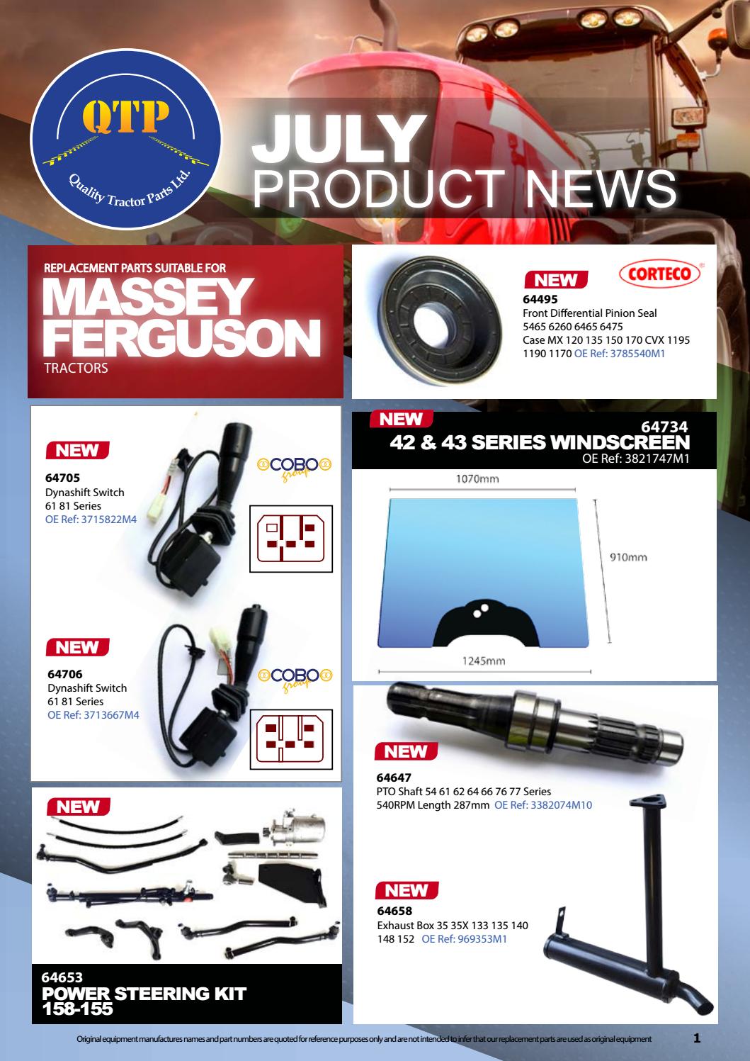 QTP July Product News by Quality Tractor Parts - Issuu