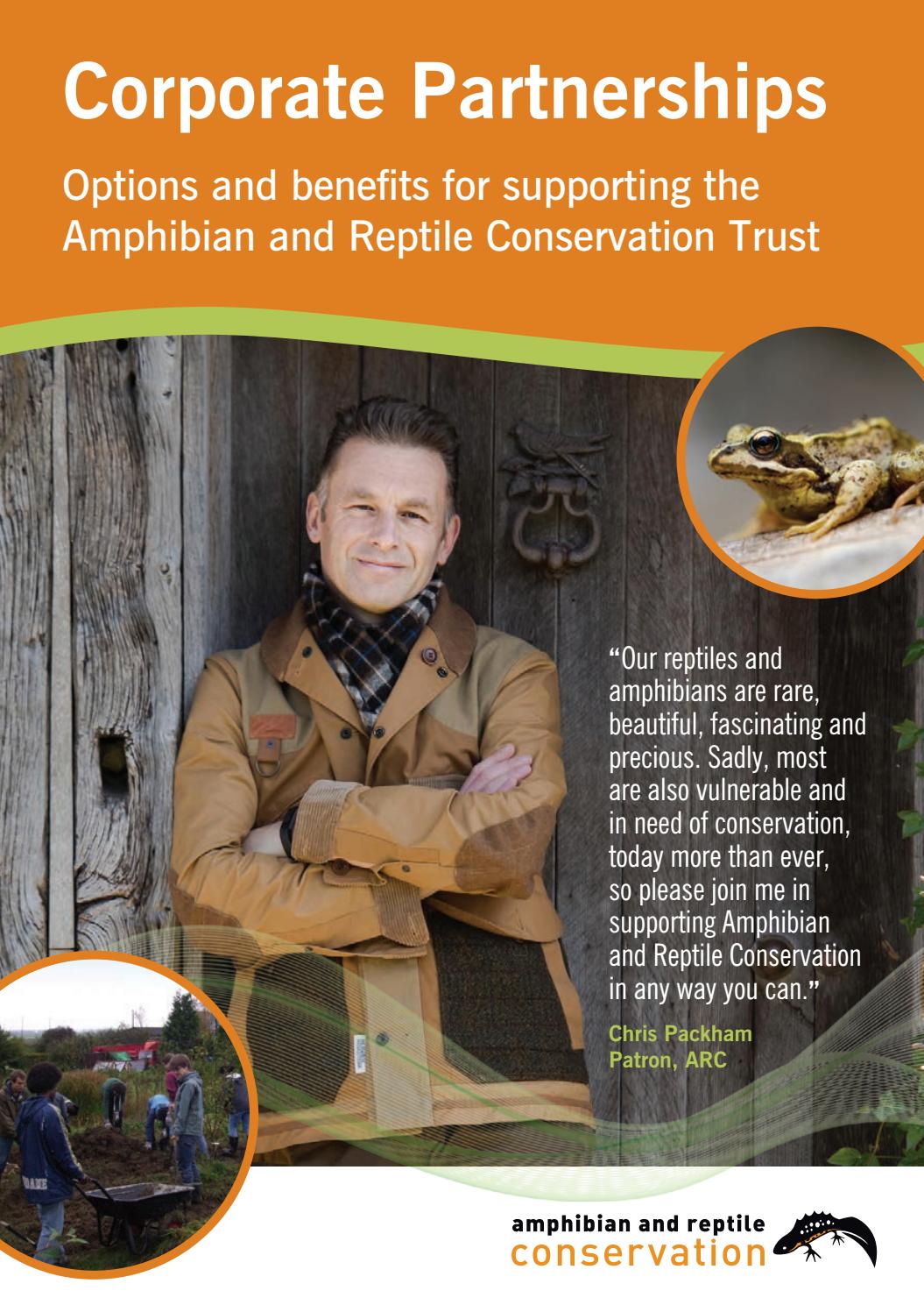 ARC Corporate Partnerships Booklet by Amphibian and Reptile ...