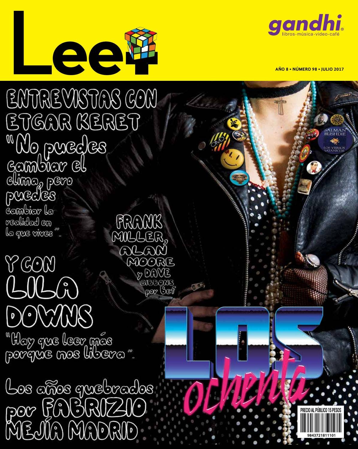 Lee+ 98 "Los Ochenta" by Revista Lee+ de Librerías Gandhi - Issuu
