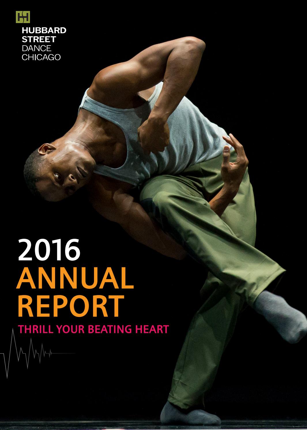 Hubbard Street Dance Chicago's 2016 Annual Report by Hubbard Street ...