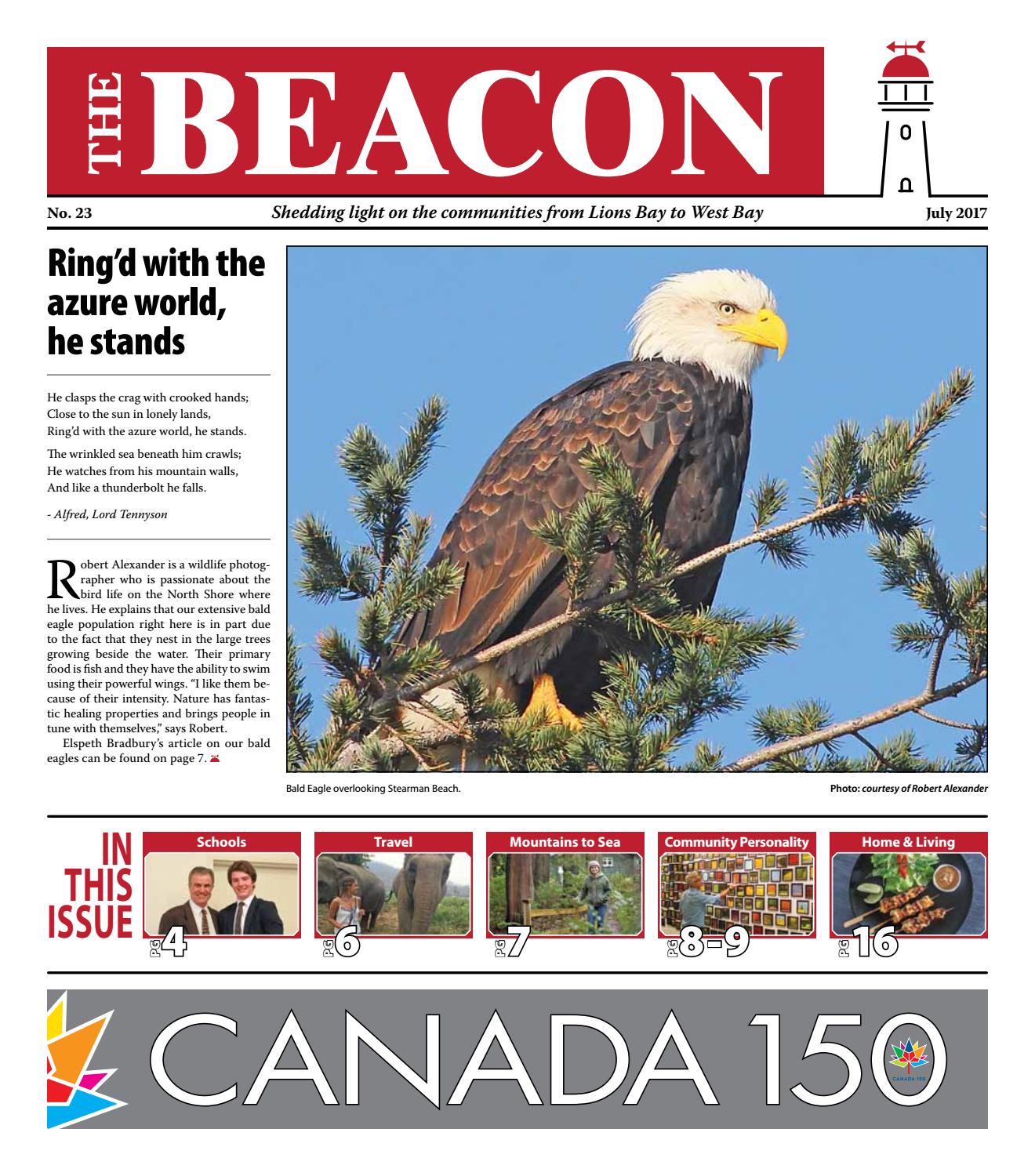 West Vancouver Beacon | July/August 2017 | Edition 23 by The Beacon - Issuu