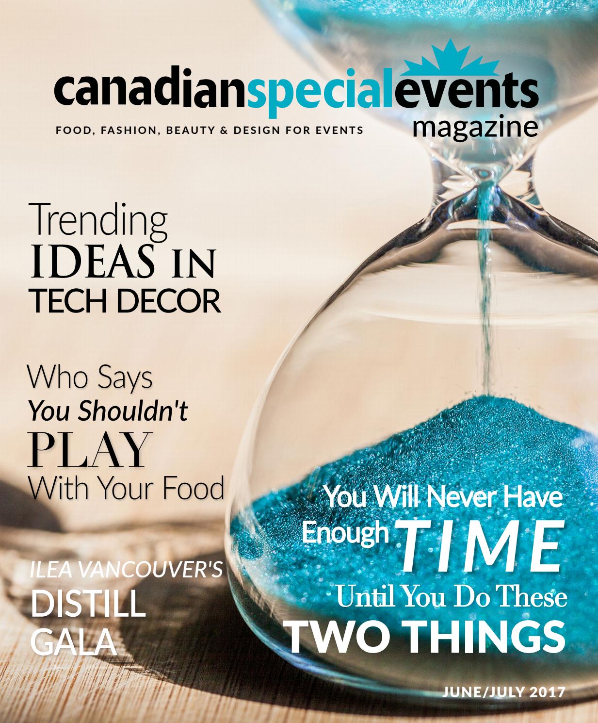 Canadian Special Events Magazine Summer 2017 by Canadian Special Events ...