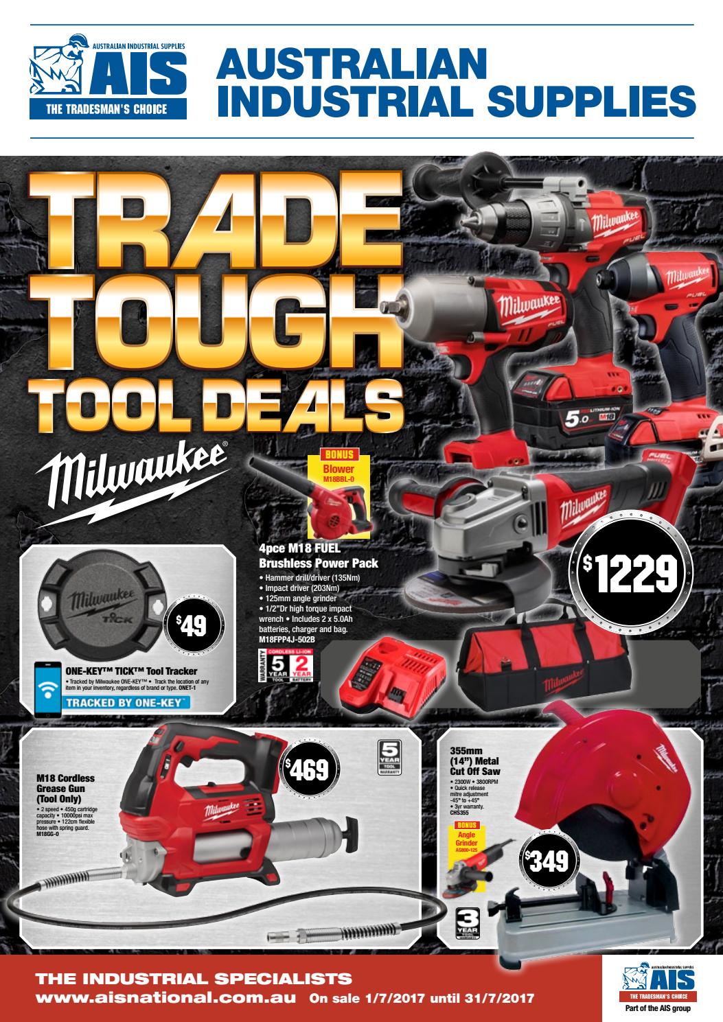 AISTrade Tough Tool Deals Flyer by Australian Industrial Supplies Ltd ...