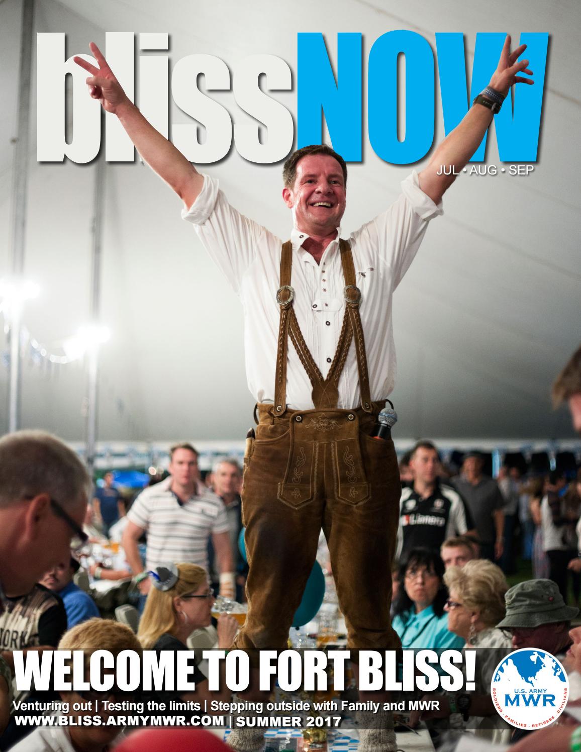 Bliss NOW Summer Magazine 2017 by Fort Bliss Family and MWR - Issuu