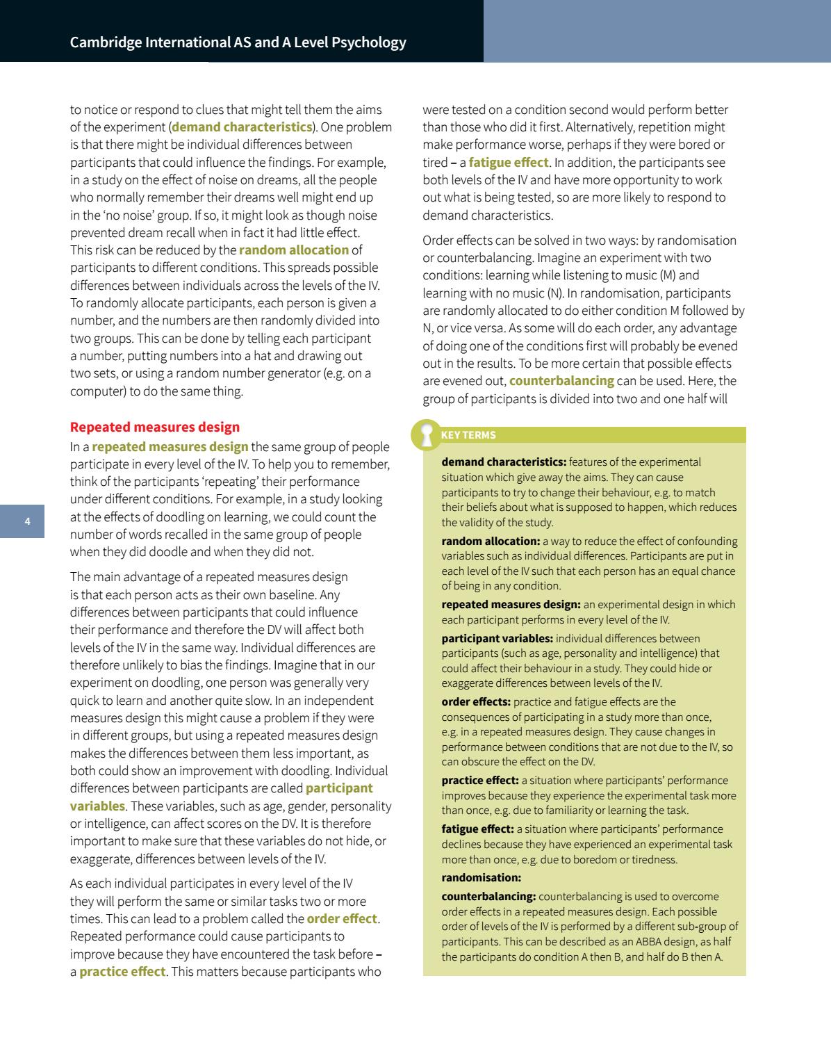 Preview Cambridge International AS and A Level Psychology by Cambridge ...