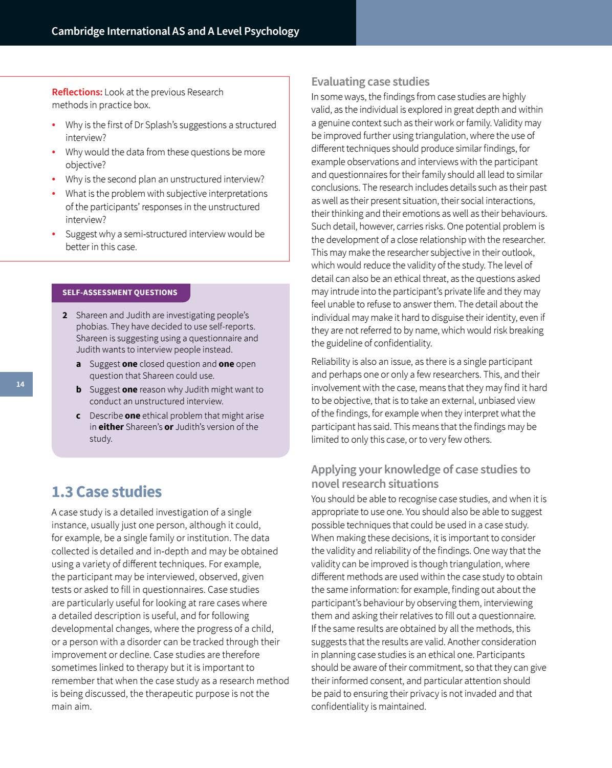Preview Cambridge International AS and A Level Psychology by Cambridge ...