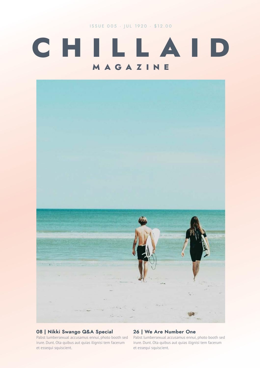 Chillaid - Magazine Template by Danibernd - Issuu