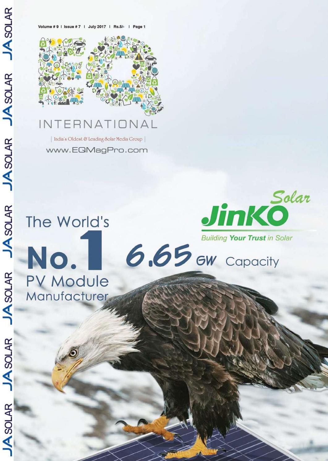 EQ Magazine July 2017 Edition by EQ Int'l Solar Media Group - Issuu