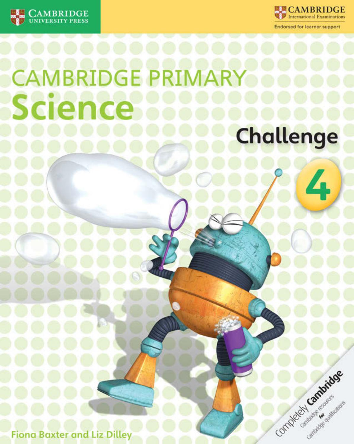 Preview Cambridge Primary Science Challenge 4 by Cambridge ...