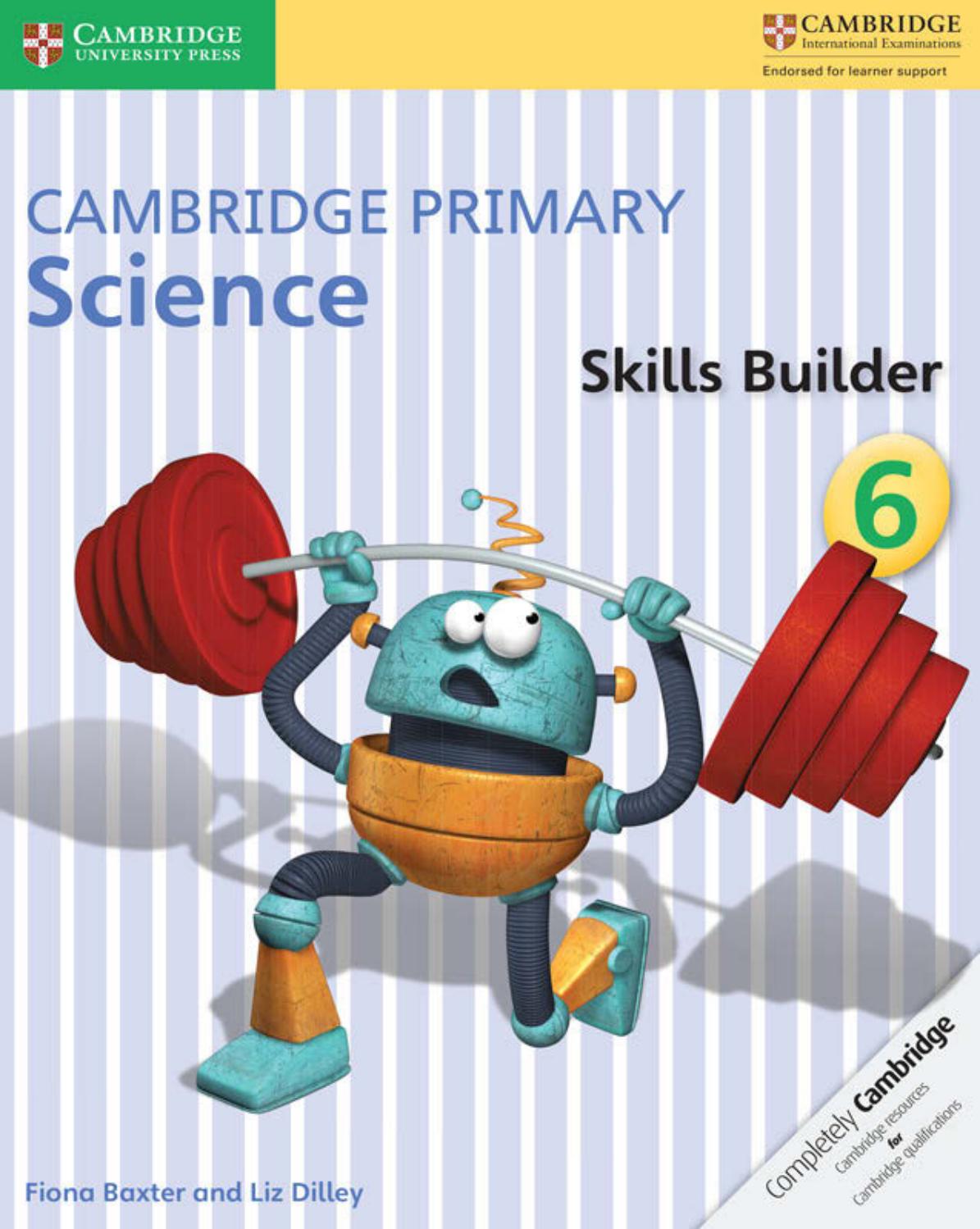 Preview Cambridge Primary Science Skills Builder 6 by Cambridge ...