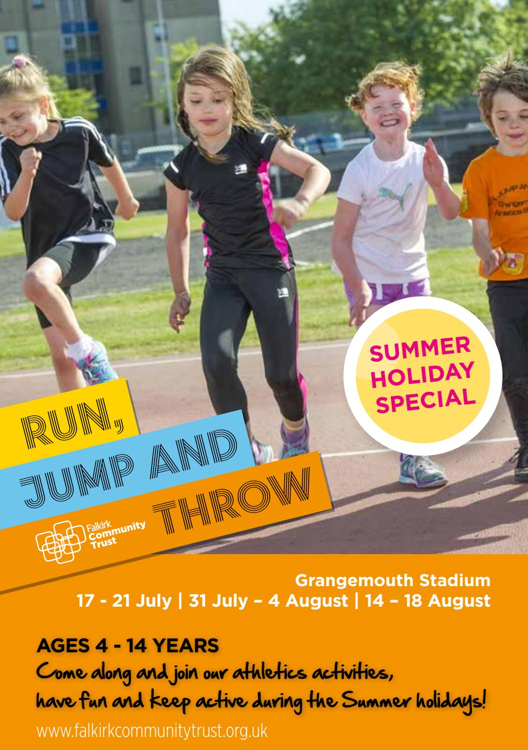 00930 run jump throw summer holiday 2017 by Falkirk Leisure & Culture ...