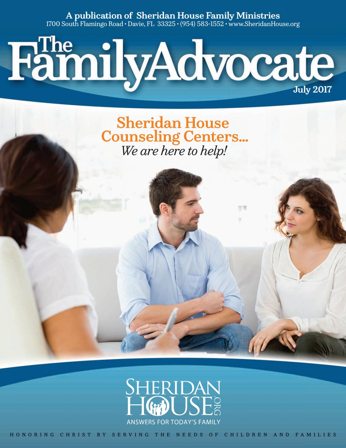 Family Advocate - July 2017 by Sheridan House Family Ministries - Issuu