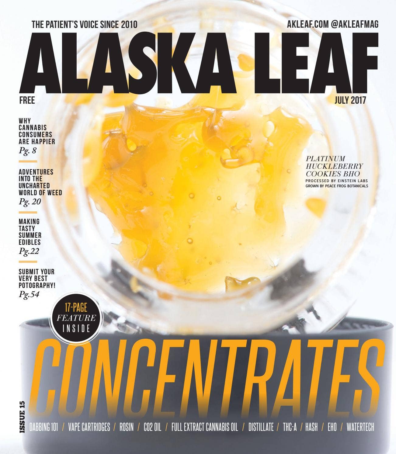 Alaska Leaf — July 2017 by Northwest Leaf / Oregon Leaf / Alaska Leaf ...