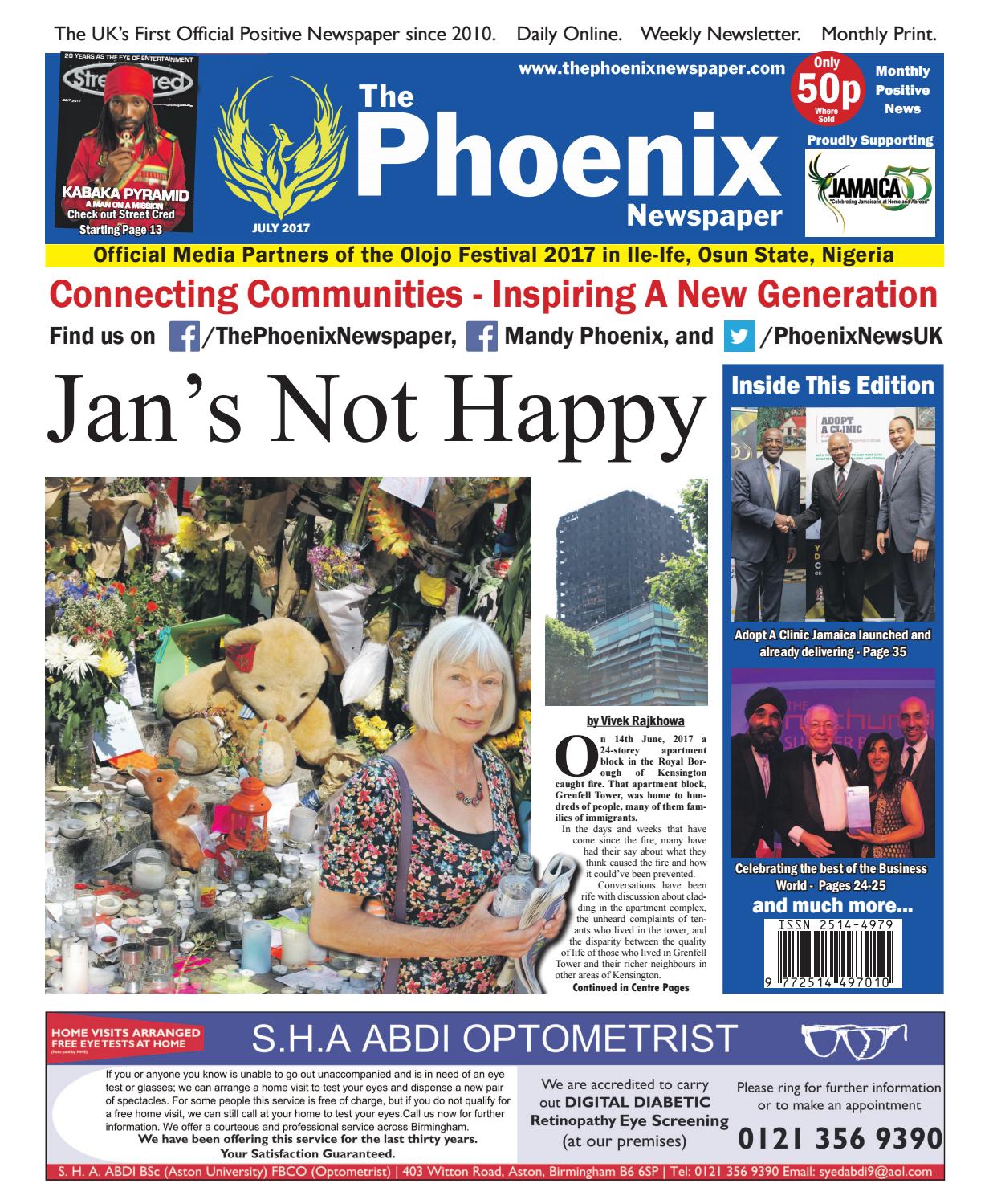 The Phoenix Newspaper - July 2017 by The Phoenix Newspaper - Issuu