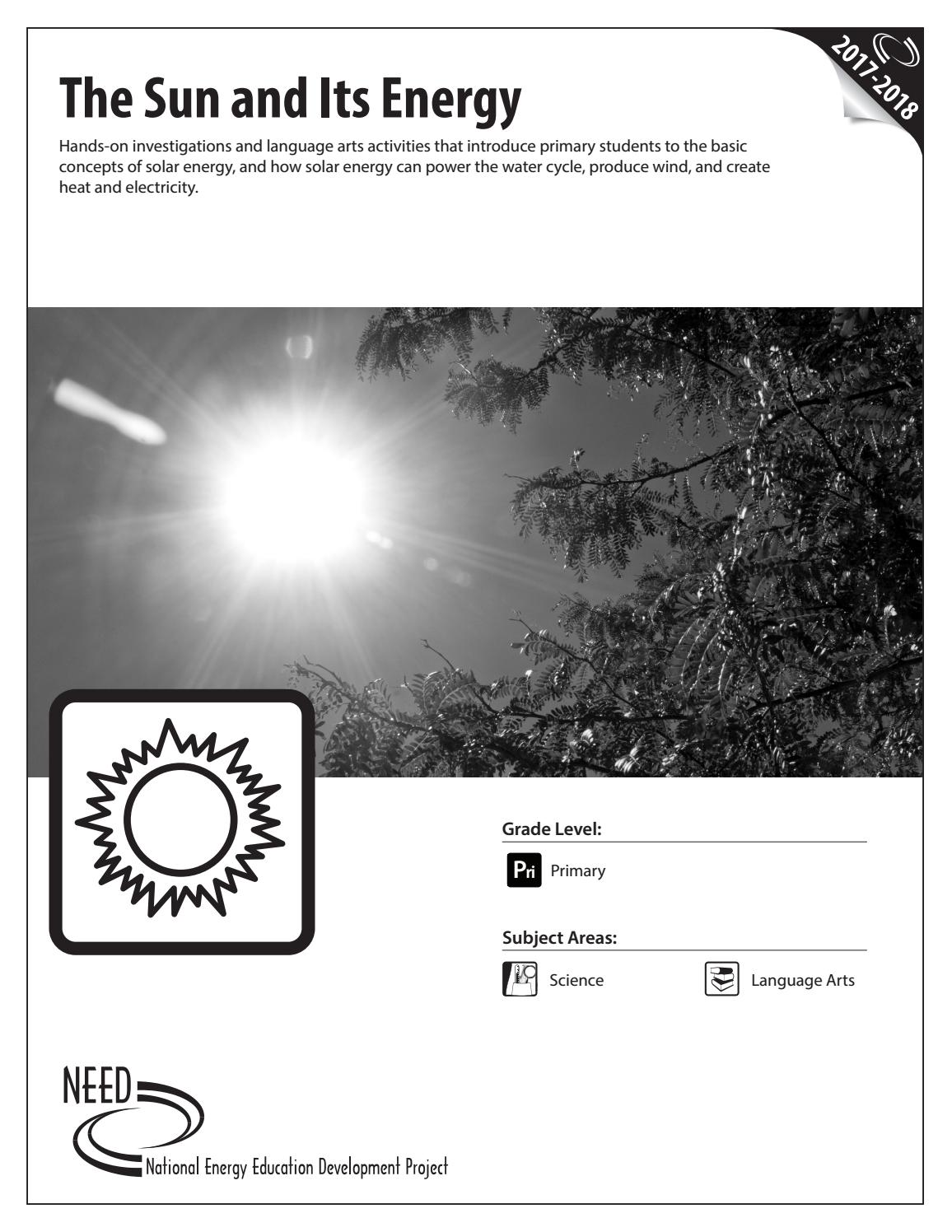 The Sun and Its Energy by NEED Project - Issuu