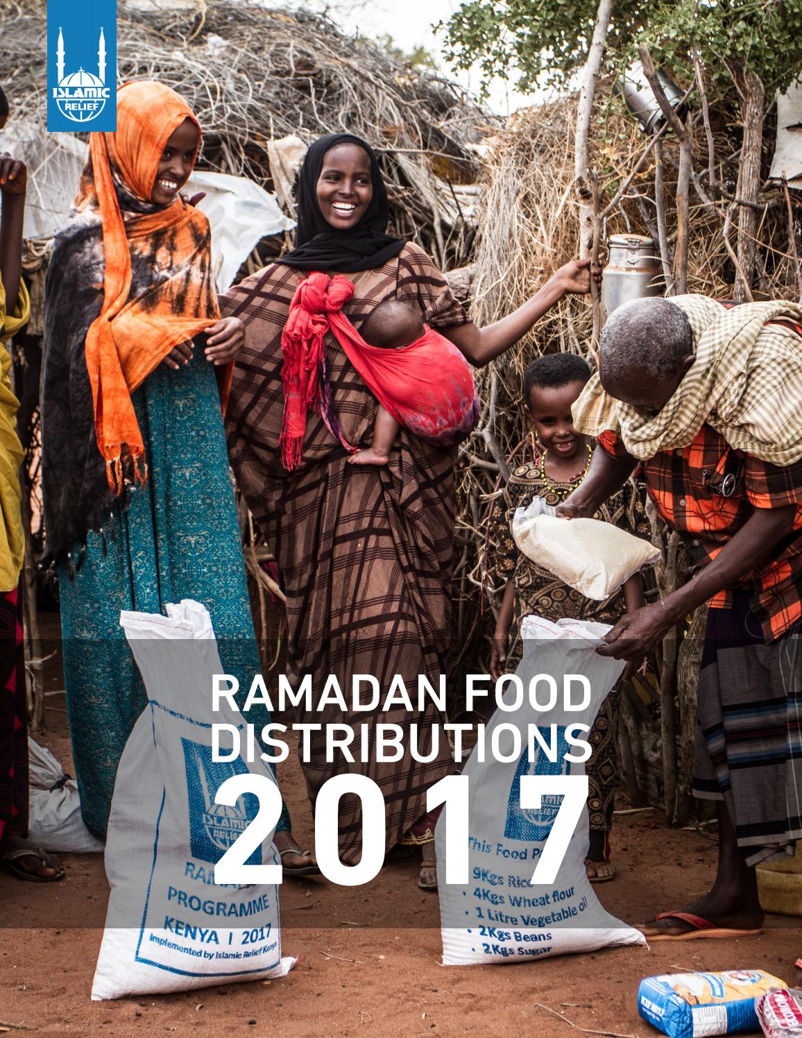 Ramadan Food Distributions 2017 by Islamic Relief Canada - Issuu