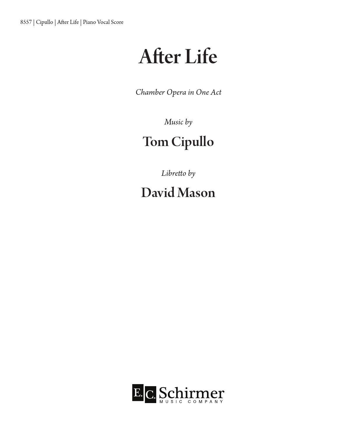 After Life - Piano/Vocal - Tom Cipullo by ECS Publishing Group - Issuu