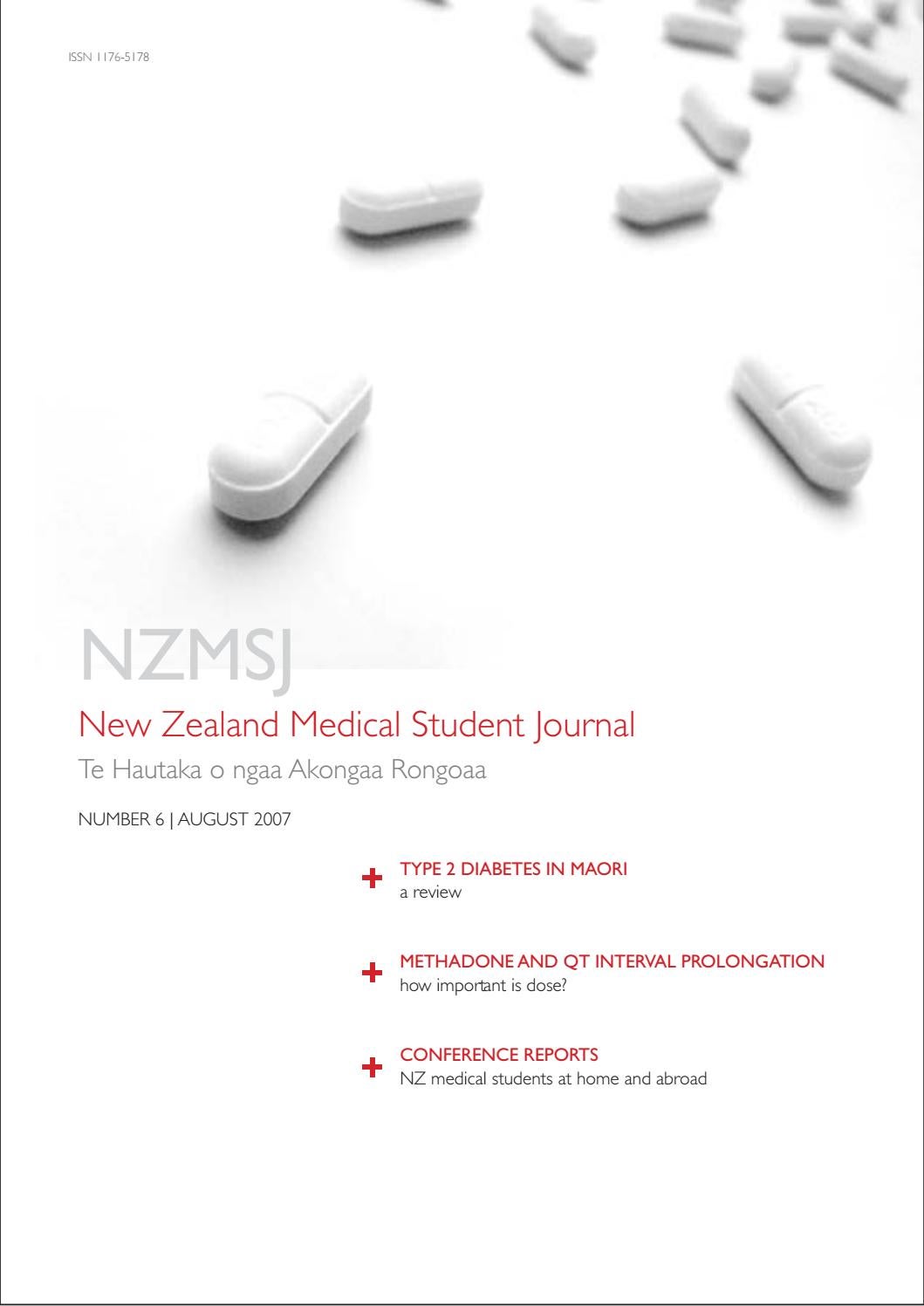Issue 6 by New Zealand Medical Student Journal - Issuu