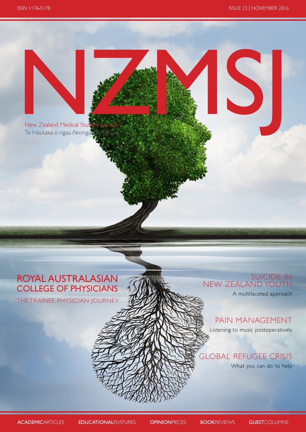 Issue 23 by New Zealand Medical Student Journal - Issuu