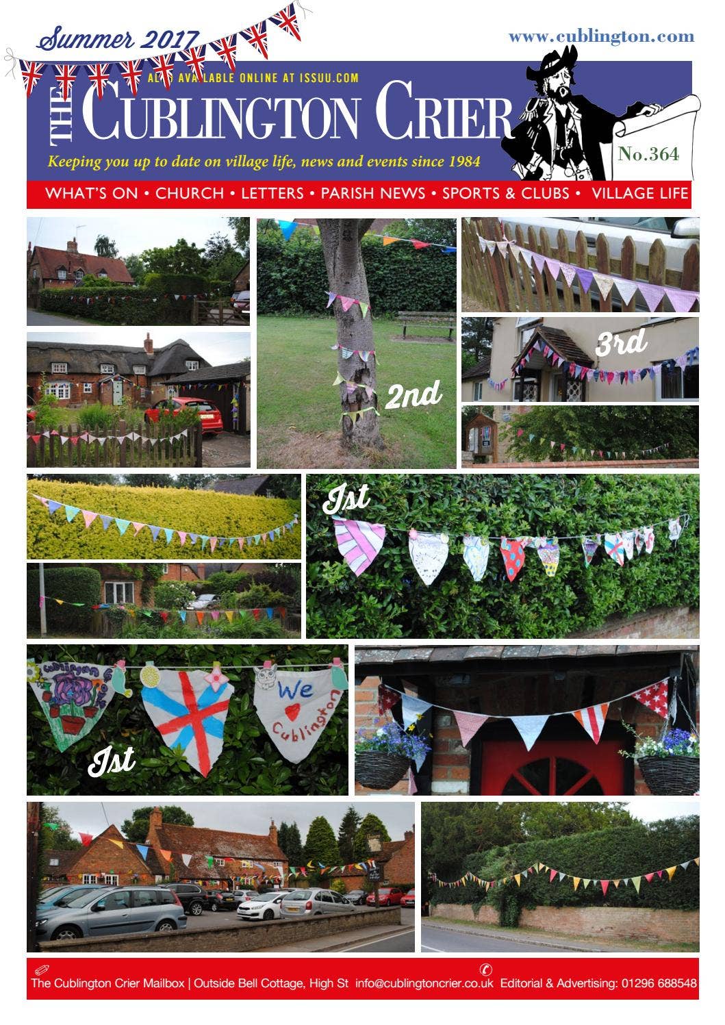 Cublington Crier Summer 17 #364 by Gary Brazier - Issuu