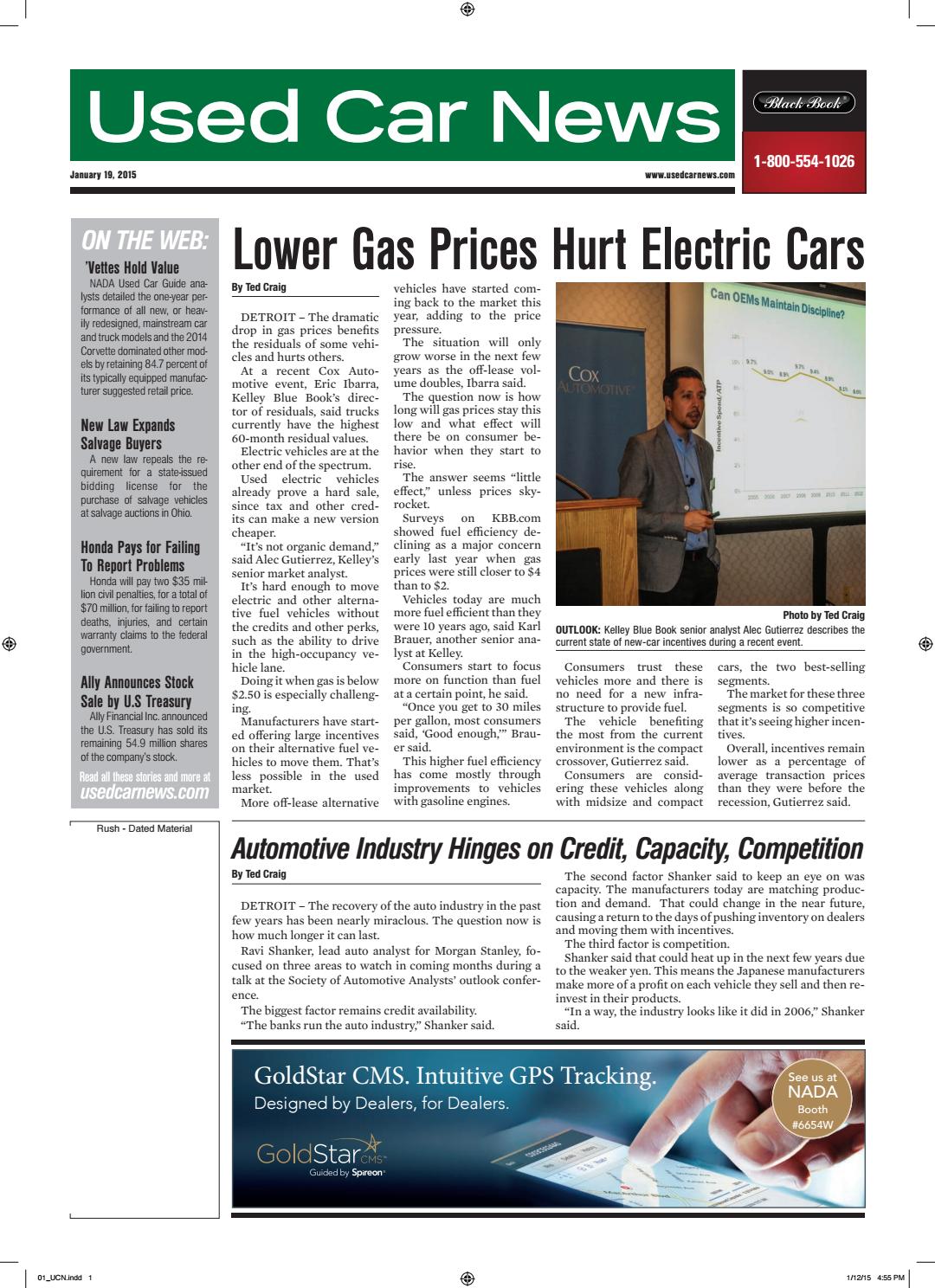 Used Car News 1/19/15 by General Media LLC - Issuu