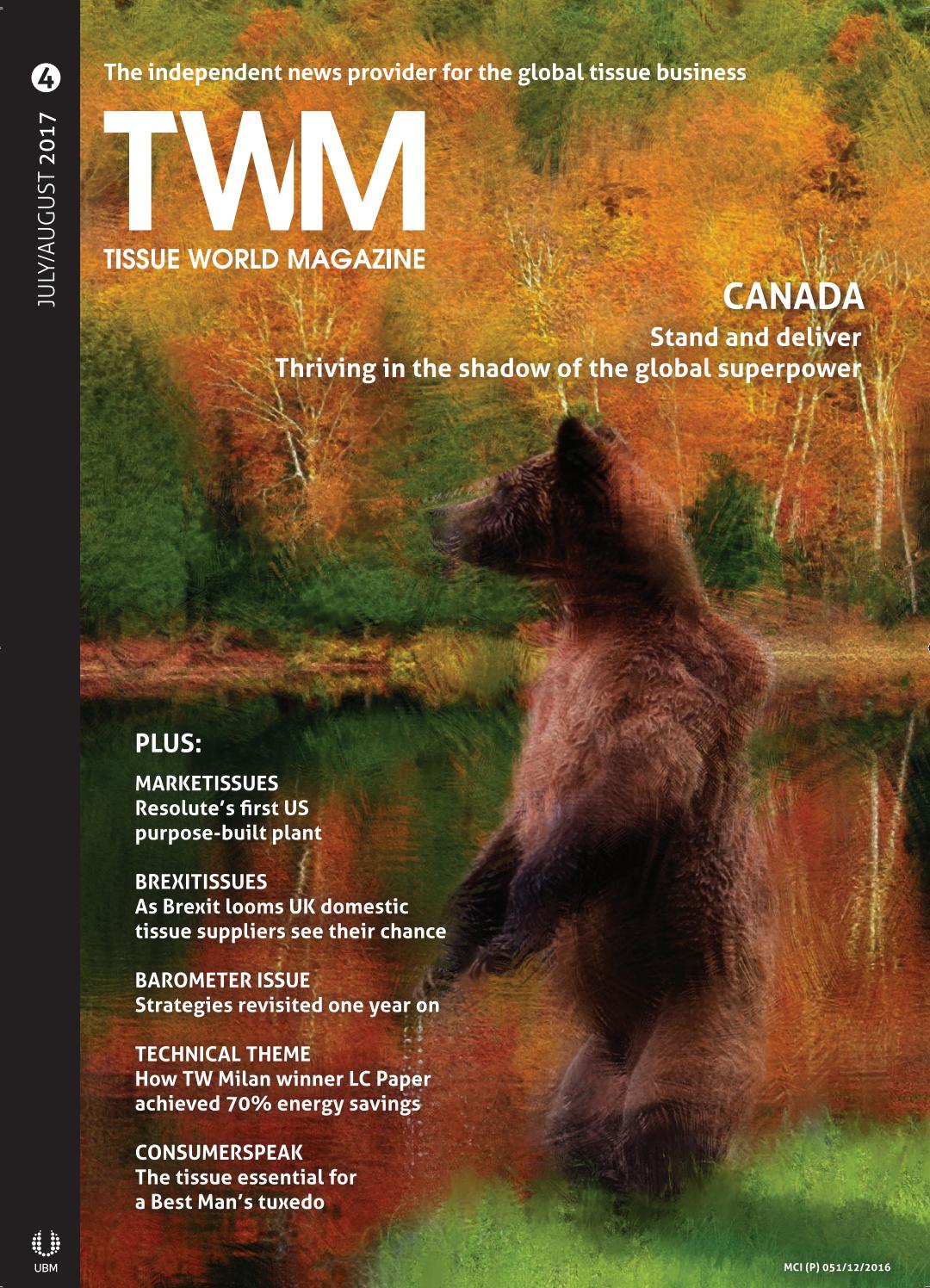 Tissue World Magazine July / August 2017 by Tissue World Magazine - Issuu