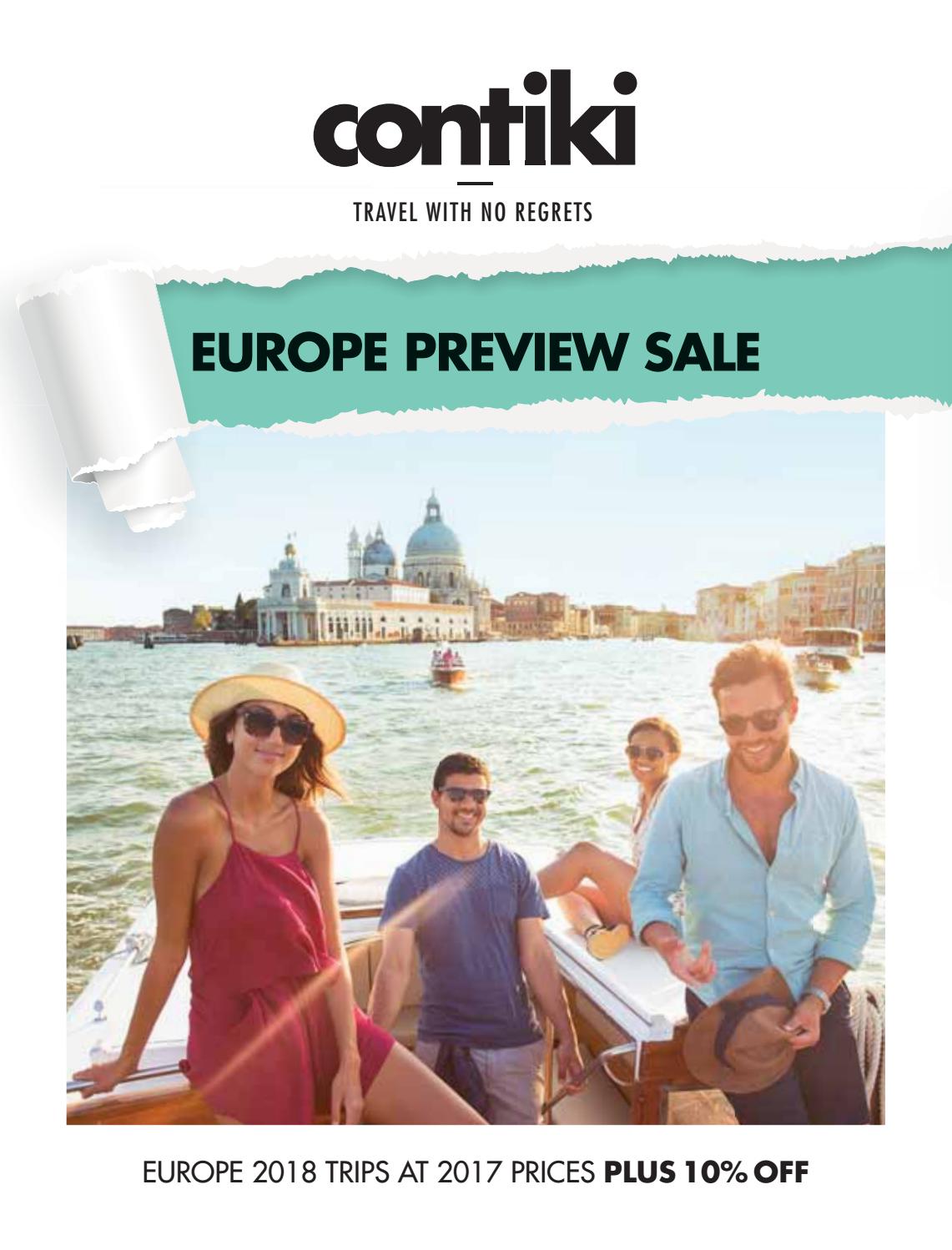 Contiki Holidays Europe Summer Preview eBrochure 2018 (NZD) by Contiki ...