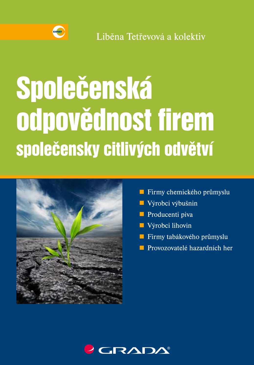 Společenská odpovědnost firem společensky citlivých odvětví by ...