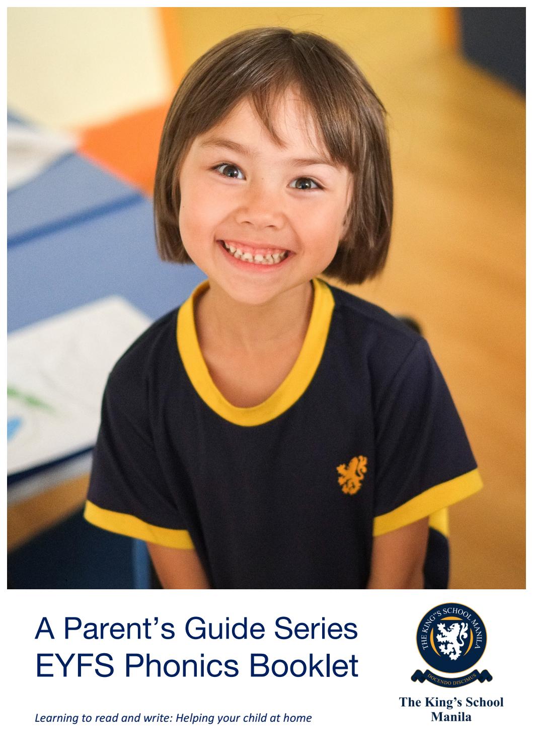 KSM EYFS Phonics Booklet 2017 by British Schools Foundation - Issuu