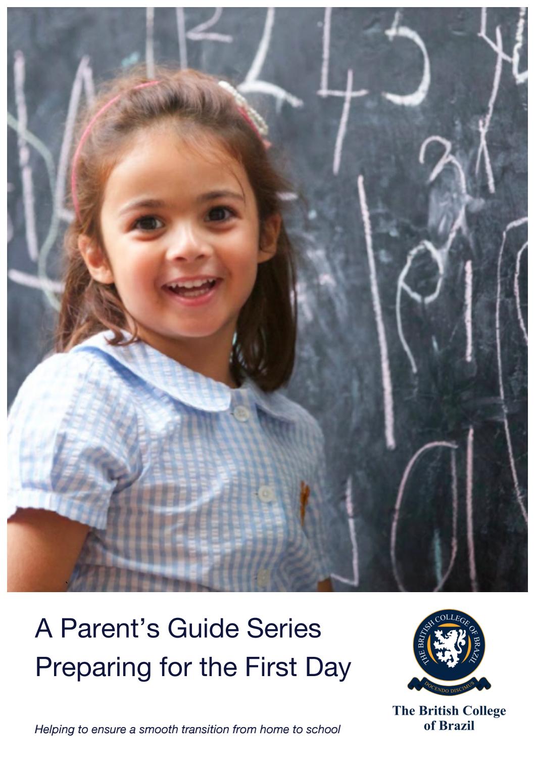 BCB EYFS Preparing for the First Day by British Schools Foundation - Issuu